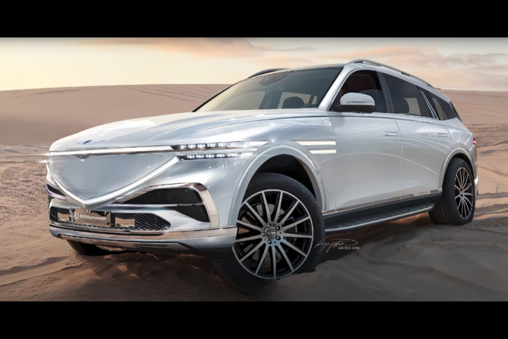 “디자인 미쳤다” 제네시스 GV90, 이게 정말 국산차