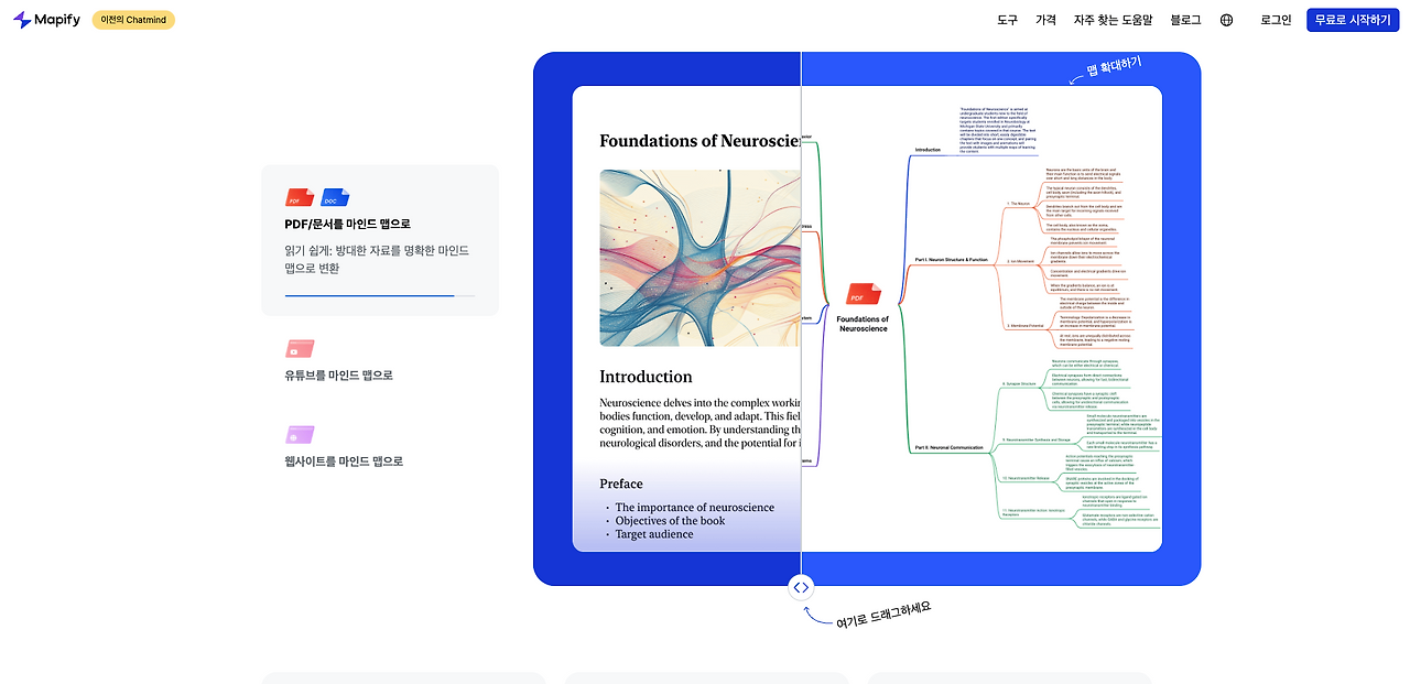 마인드맵으로 정리해주는 ai, Mapify 사용법