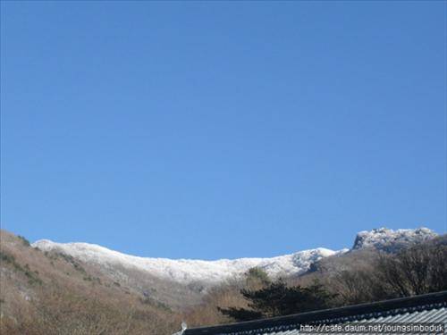 부처님과 함께 하는 지리산 견불사 겨울 산행