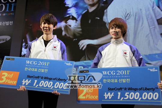지스타 현장에서 치러진 WCG 2011 한국대표 선발전 완료!