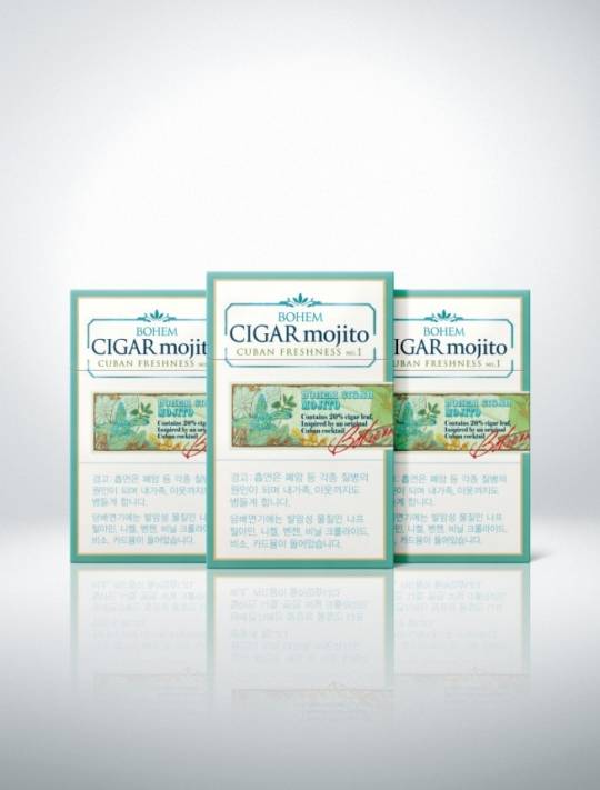 KT&G, 저타르 담배 '보헴모히또 1mg' 출시
