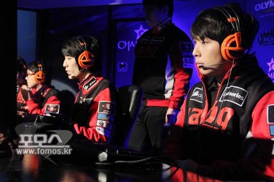 [올림푸스 LOL]ahq 코리아, 우승 후보 KT 롤스터B 잡고 1:0(B-1경기)