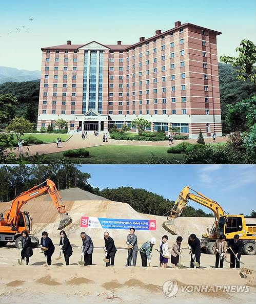 경동대 원주문막캠퍼스 착공