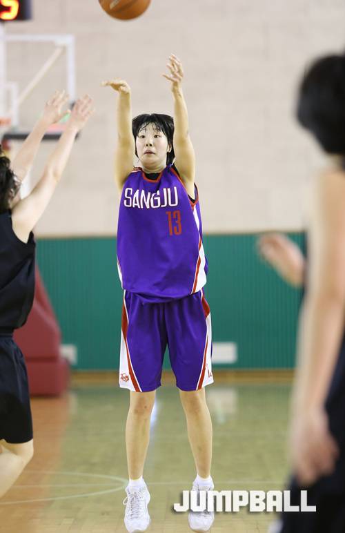 전국체전 상주여고 에이스 닉네임 치와와 김시온의 슛