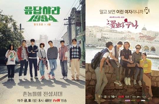 응사→꽃누나 연타 지상파 초긴장정글도 휘청