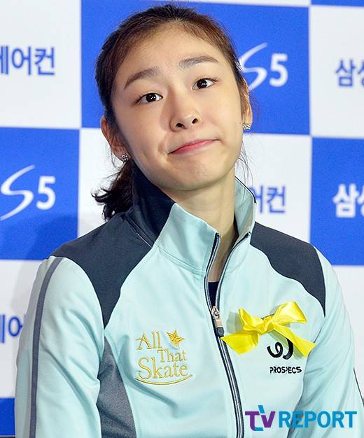 김연아 노란리본달기 캠페인 동참 아이스쇼 보고 치유받으셨으면