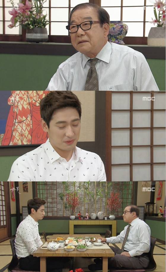 여왕의 꽃 윤박 장용에 마음에 들기 위해 억지로 노력했다