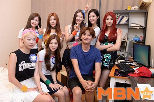 신예 다이아, 아프리카TV 통해 첫 인사 [MBN포토]