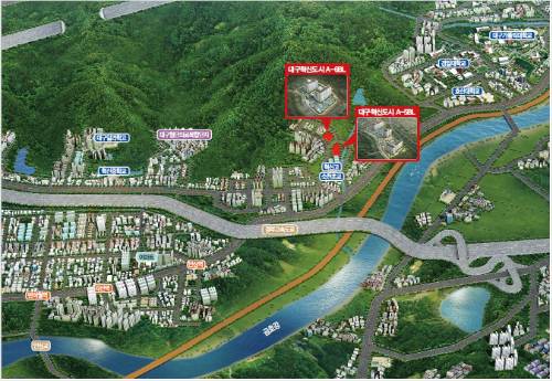 Lh 대구 신서혁신도시에 국민임대 518세대 공급