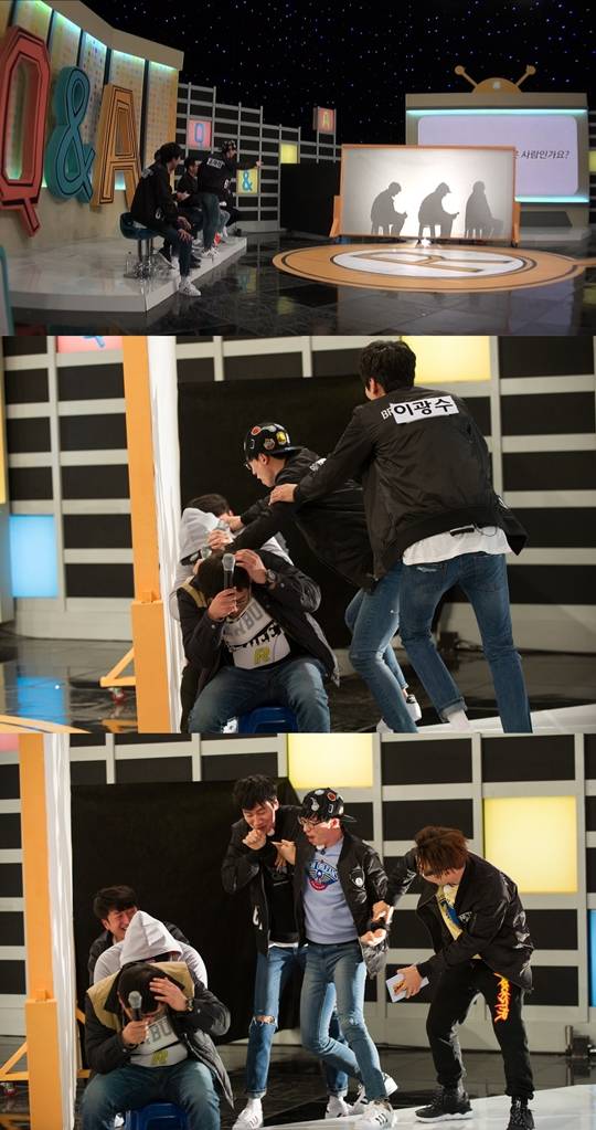 런닝맨 유재석 지인들 폭로에 난동 폭소