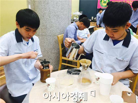 호남대랄랄라스쿨 영암 금정중 진로직업체험