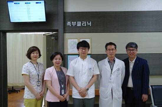 근로복지공단 순천병원 족부 클리닉 개설