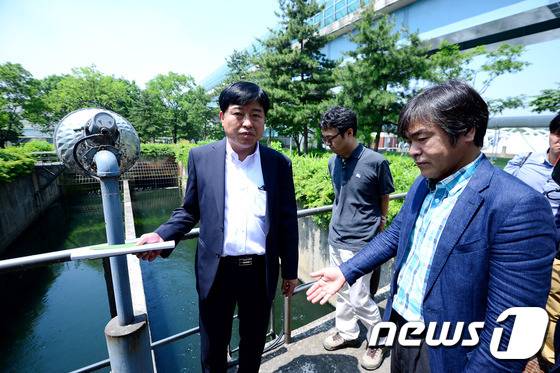 난지 물재생센터 찾은 환경운동연합
