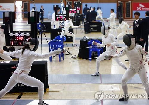 펜싱 리우올림픽 준비하는 허준 전국대회 플뢰레 우승