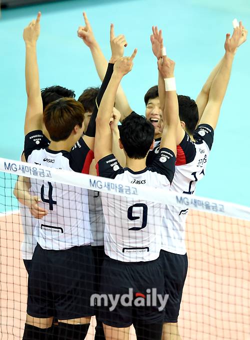 Md포토 현대캐피탈 일본 제이텍트 상대로 3 0 완승