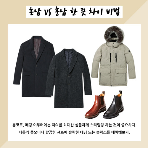 겨울 패션 멋지게 완성하는 한끗 비법은