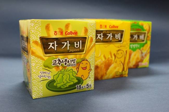 색깔전쟁① 녹색 다음 타자는 와사비 스낵 알싸한 고추냉이에 빠지다