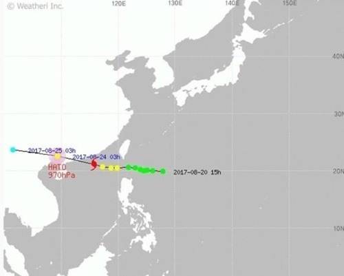 홍콩 태풍 항공편 결항에 거래소 개장도 늦춰져국내 끼칠 영향은