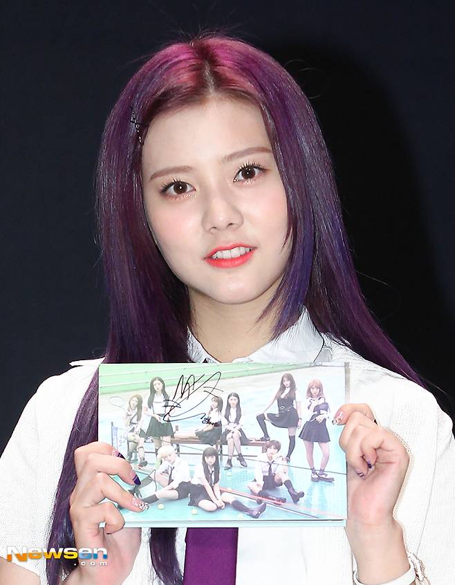 포토엔hd 다이아 은채 비범한 머리색도 완벽 소화