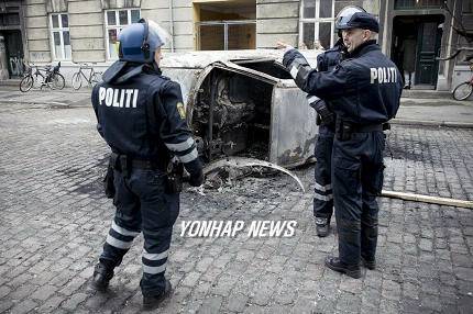 DENMARK RIOTS