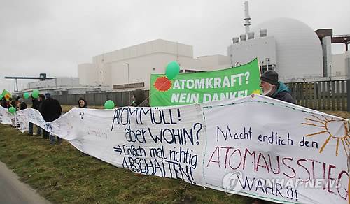 GERMANY ANTI NUCLEAR PROTEST