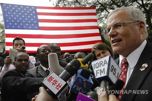 KENYA US AMBASSADOR GRATION