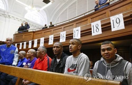 SOUTH AFRICA GANG BOSS SENTENCING