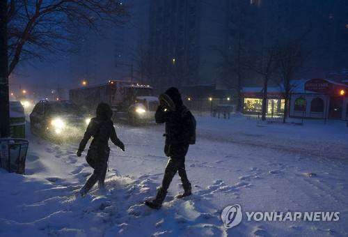 Big Snowstorm New York