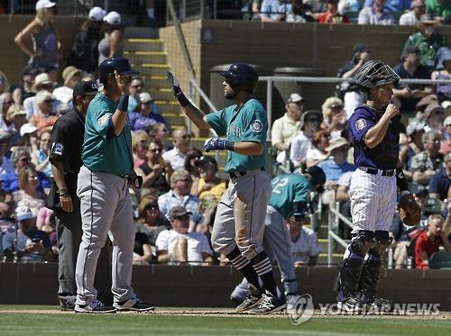 Mariners Rockies Spring Baseball