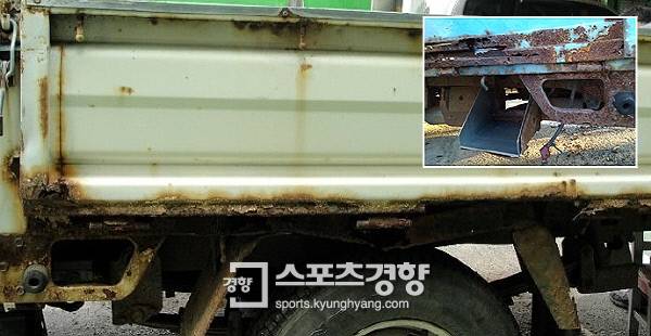 시한폭탄 노후 트럭들 이대로 나둘건가차체 부식에 Lpg연료통 둘둘 감고 덜렁덜렁
