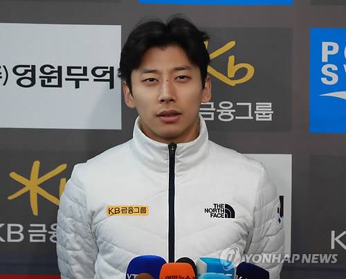 쇼트트랙 대표팀 맏형 곽윤기 브리온컴퍼니와 매니지먼트 계약