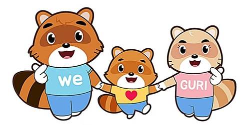 구리시 홍보 캐릭터 너구리 가족 첫선이름 공모