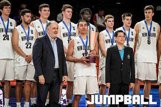 [JB포토] FIBA U18 아시아 남자농구대회 2위 뉴질랜드