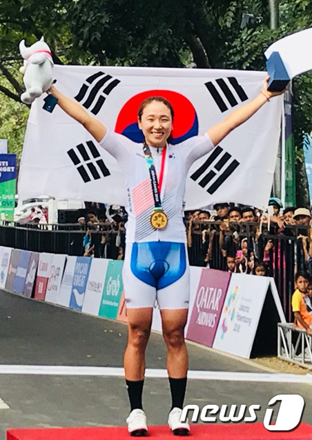 아시안게임 사이클 2관왕 나아름 트랙에서도 최선 다할 것