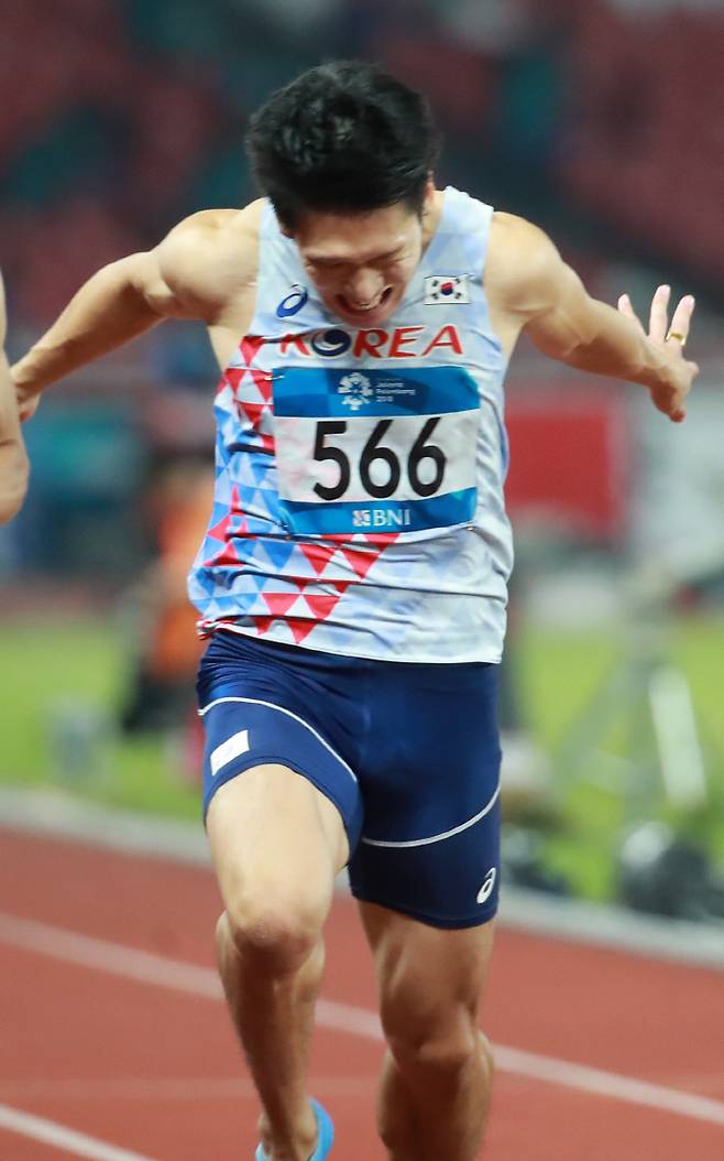 [아시안게임]김국영, 사진 판독 끝에 100m 결선 진출