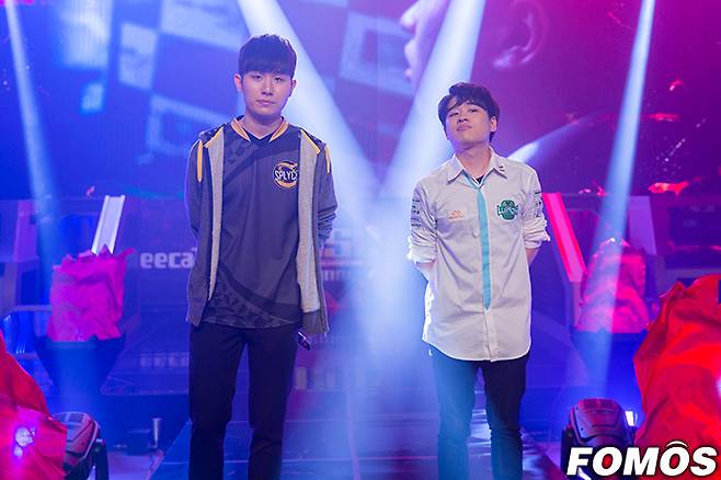 포토 Gsl 7년만에 테란 동족전 결승 치르는 전태양 대 조성주