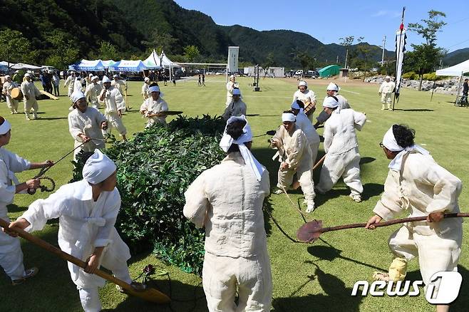 평창군 방림삼베삼굿놀이회 한국민속예술축제 출전