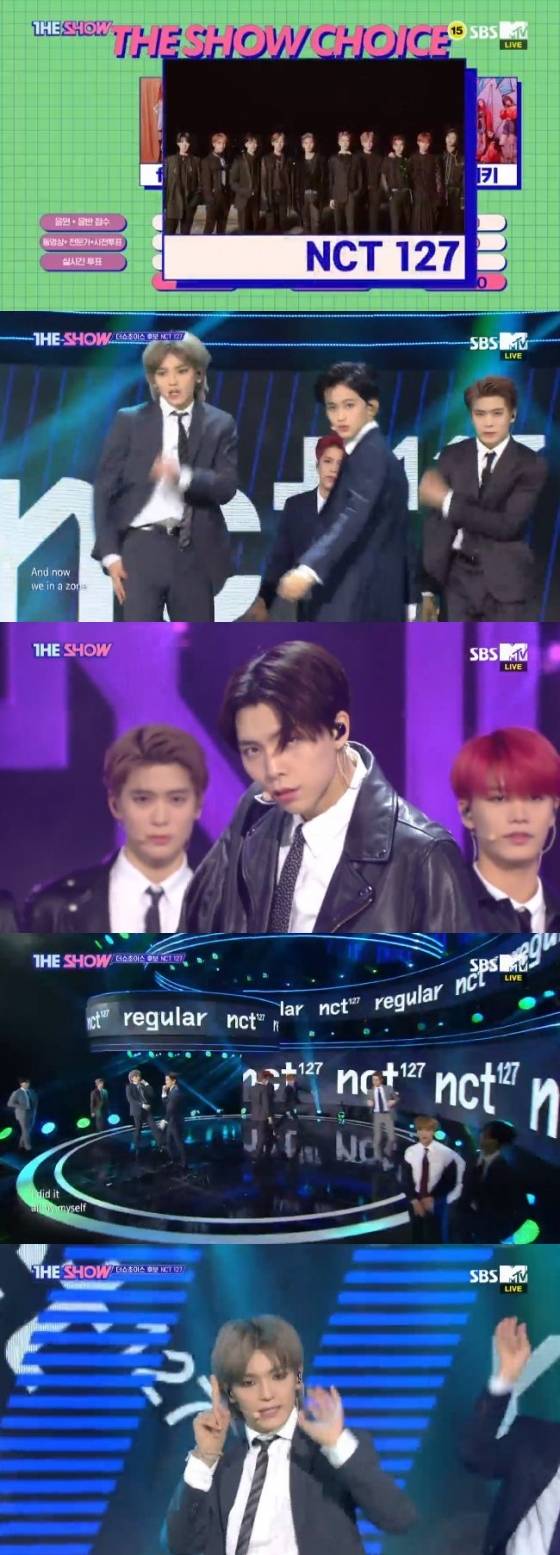 '더쇼' NCT 127, 컴백 후 첫 1위..카리스마 'UP'[★밤TView]