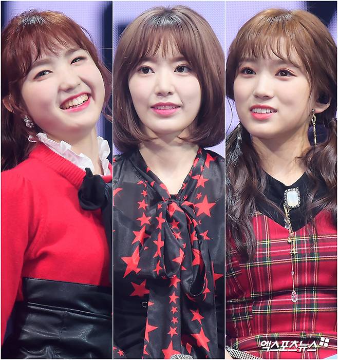 엑s Hd화보 히토미 사쿠라 나코 색다른 매력 돋보이는 아이즈원 일본인 멤버