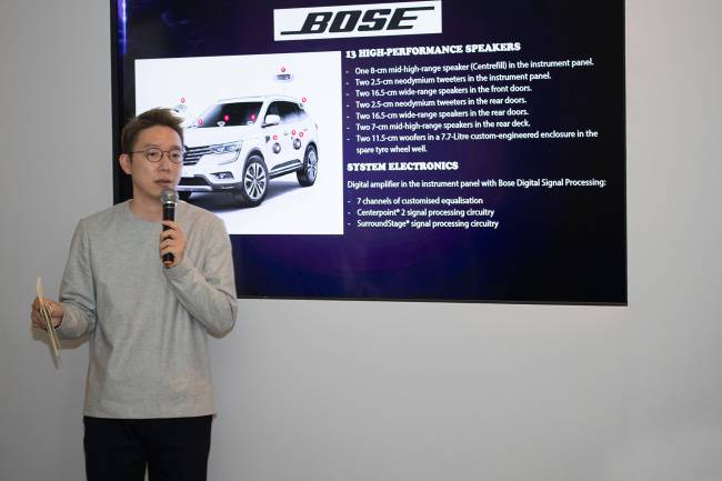 [시승기] 보스(BOSE) 장착한 르노삼성 QM6..'뮤직 패밀리카'