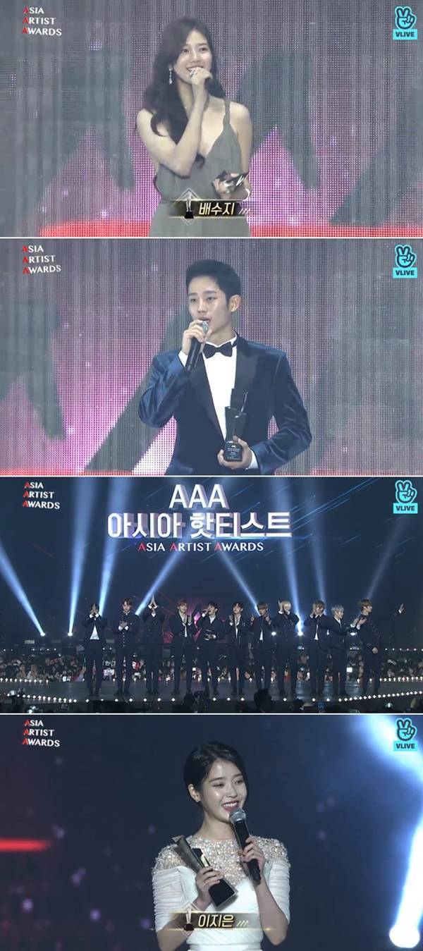 [2018 AAA] "이변은 없었다"..방탄소년단X이병헌, 각각 5관왕·4관왕 영예