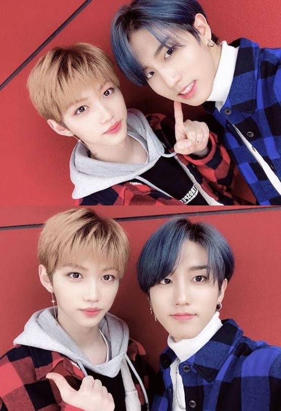 스트레이키즈 필릭스x한 케미 터지는 한 컷환상의 조합