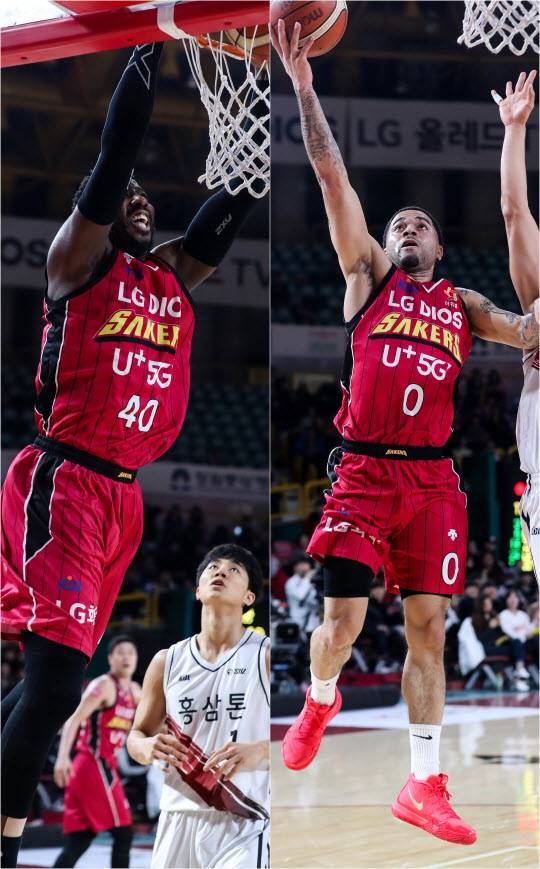 [BK Review] '4인방 완벽 하모니' LG, KGC인삼공사에 낙승.. 단독 3위 도약