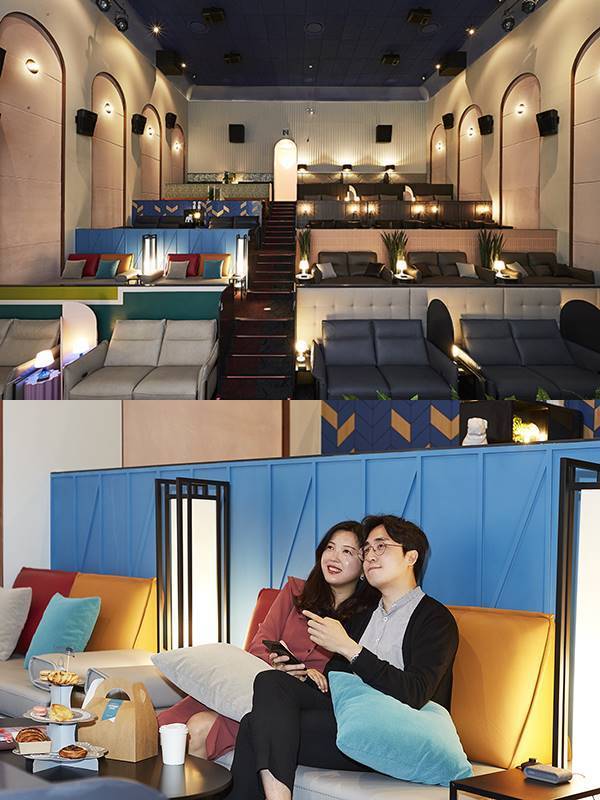 CGV, '씨네&리빙룸' 개관..밝은 조명·쿠션·휴대폰 충전기까지