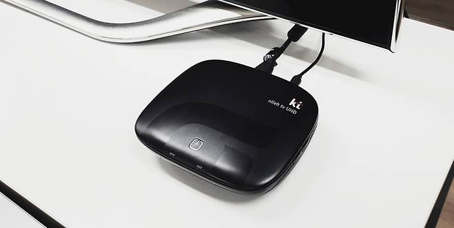 KT, 올레 tv 무선 셋톱 'UHD Air' 출시