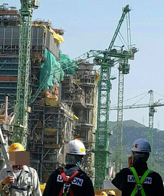 크레인 사고 2주기 추모 기간에삼성중 거제조선소 연이틀 사망·중태