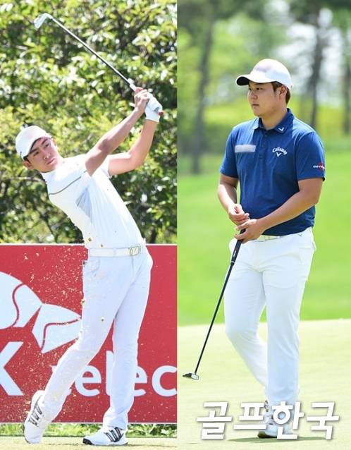 '신인왕 출신' 이수민·함정우, SK텔레콤오픈 3R 공동선두..김찬은 3위