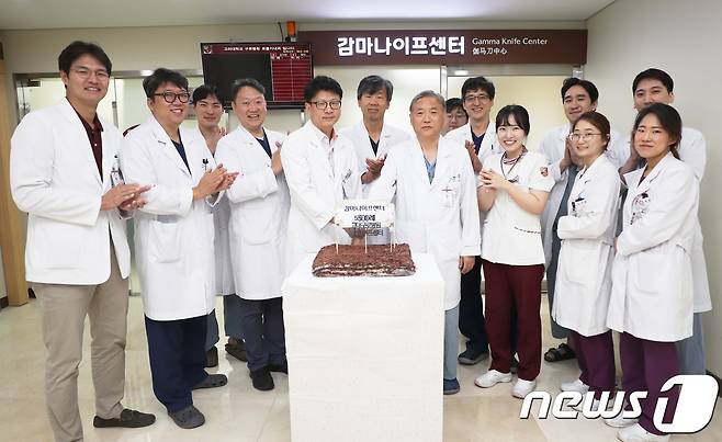고대구로병원 뇌신경질환 감마나이프 수술 500건 달성