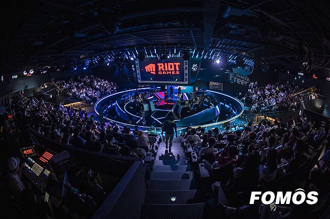 포토 Lck 아프리카 킹존 경기 열리는 롤파크