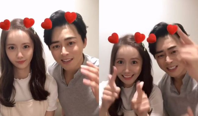 "극장에서 만나요"..'엑시트' 조정석X임윤아, 세상 깜찍한 투샷[★SHOT!]